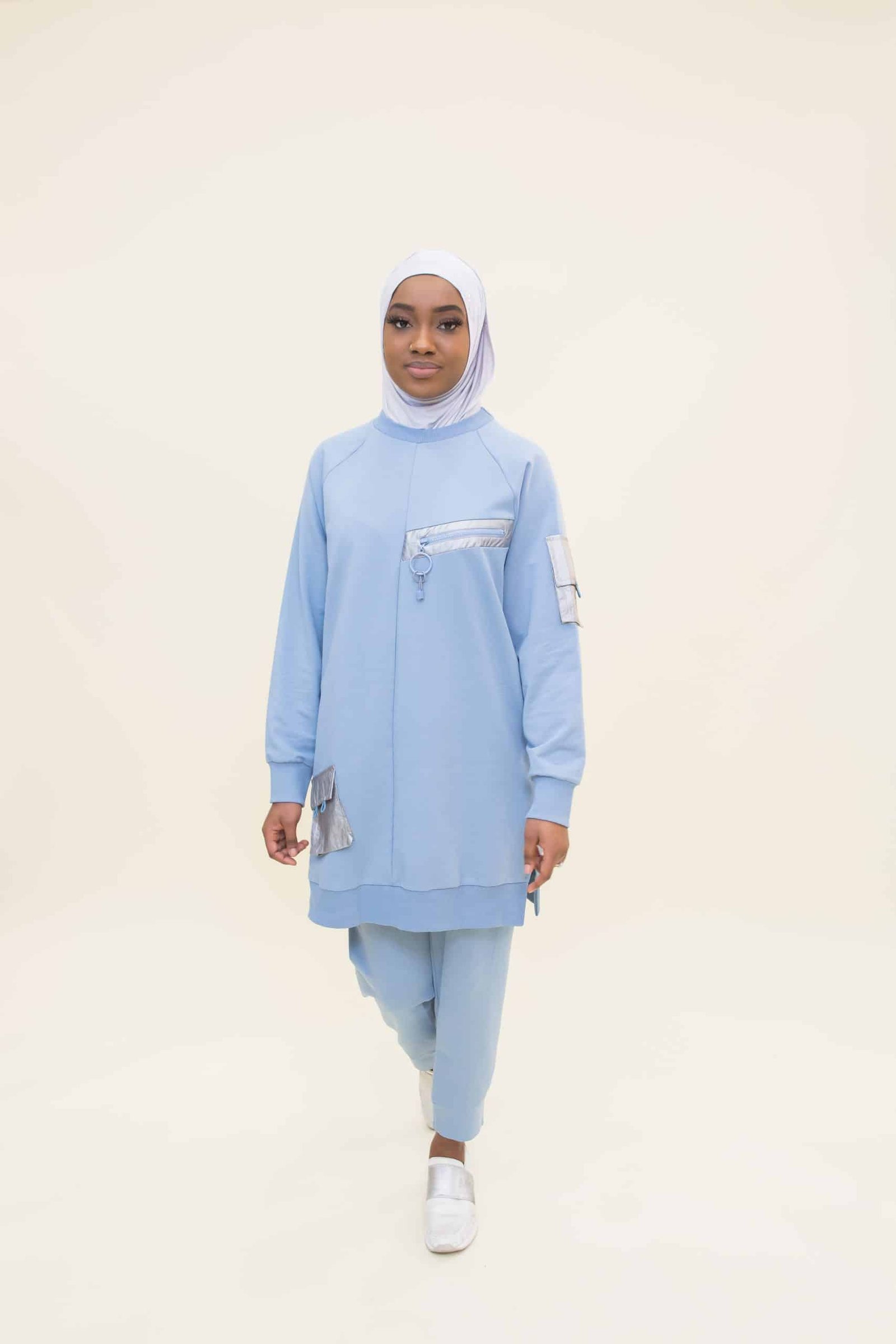 Blossom Metallic Track Suit – Boutique Heba